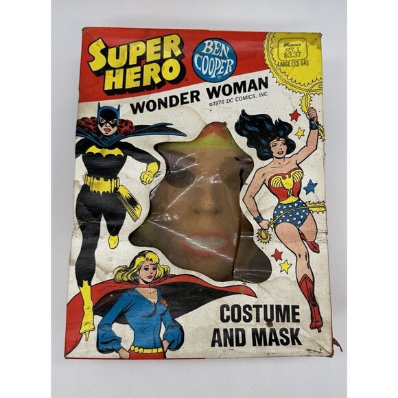 Wonder Woman | Costumes | Vintage Wonder Woman Super Hero Mask Only ...